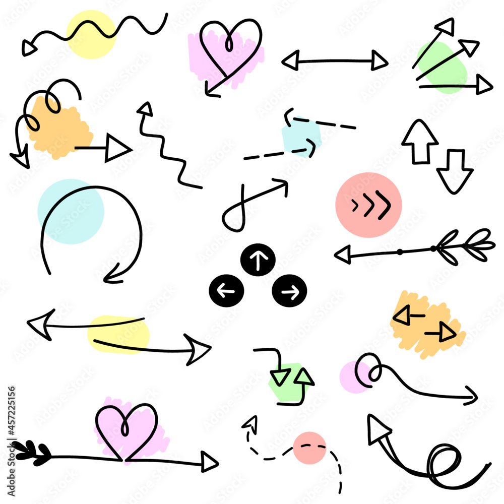 Flechas,vector, illustration, symbol, pattern, design, music, sign, art ...