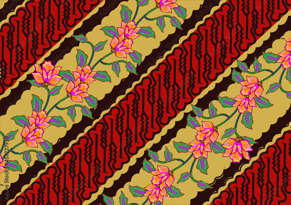 143 / 5000 Hasil terjemahan Batik Parang merupakan salah satu motif ...