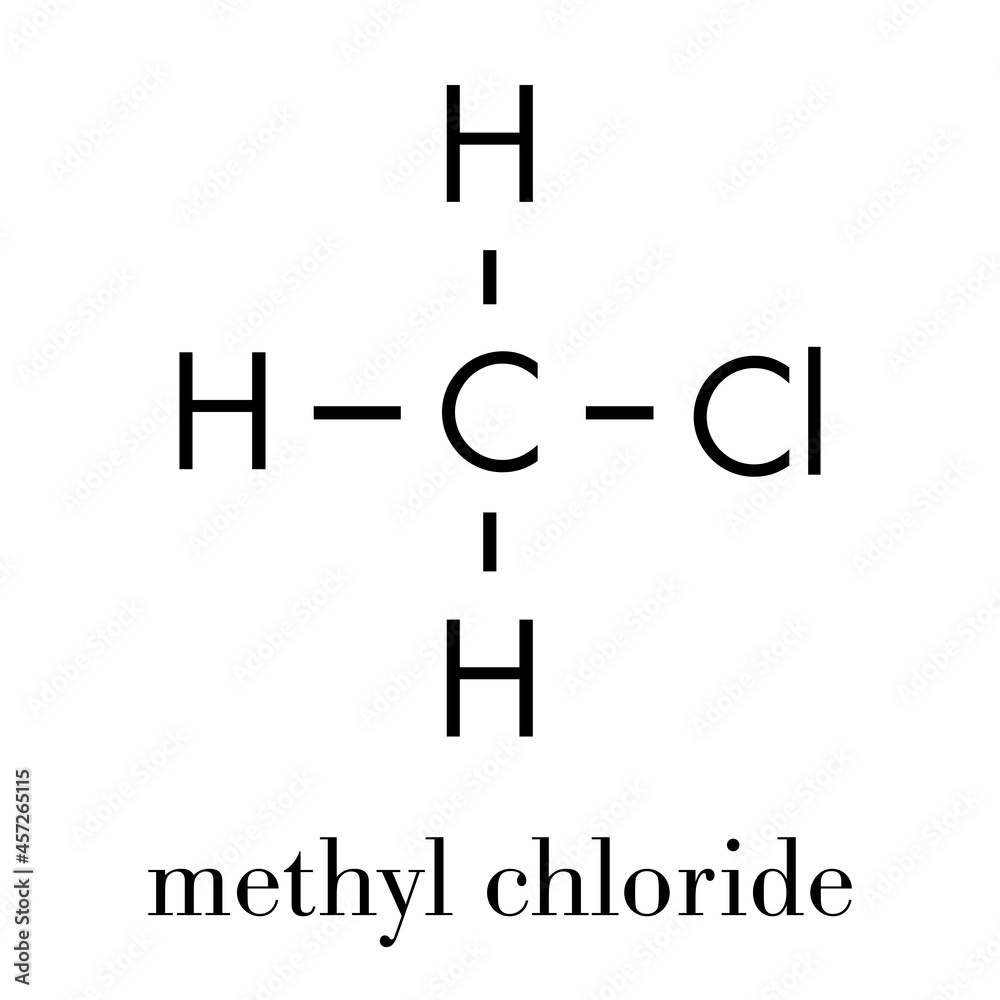 Methyl Chloride Structure