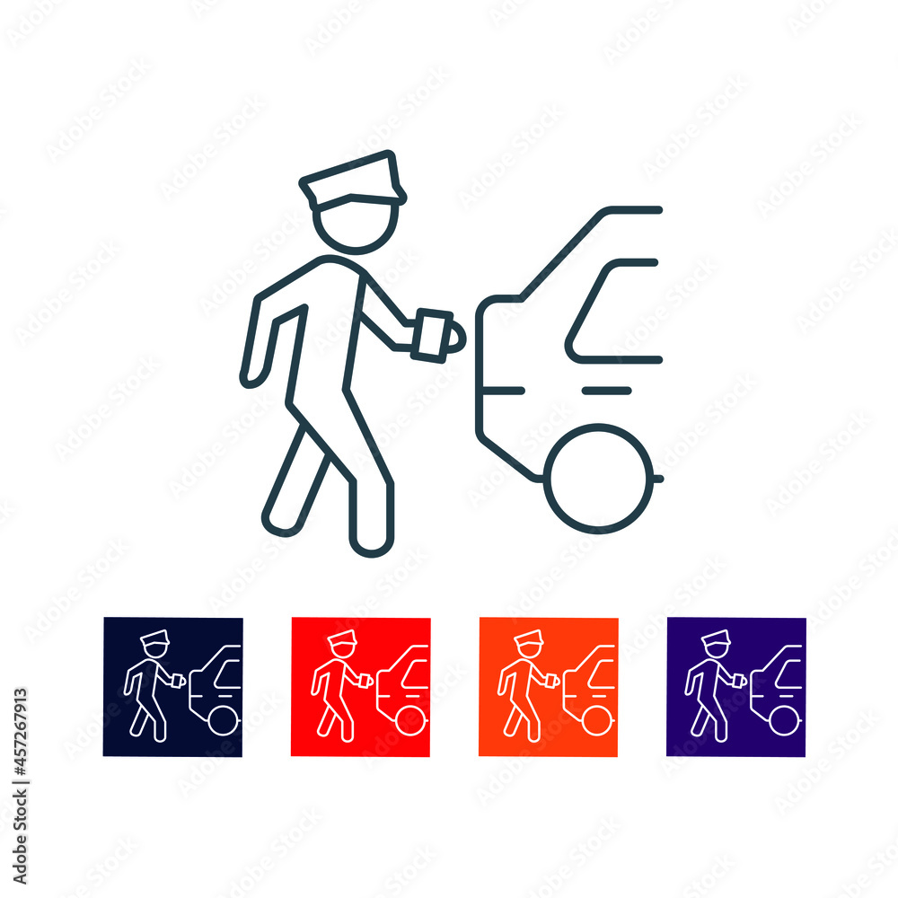 Traffic Violation Icon