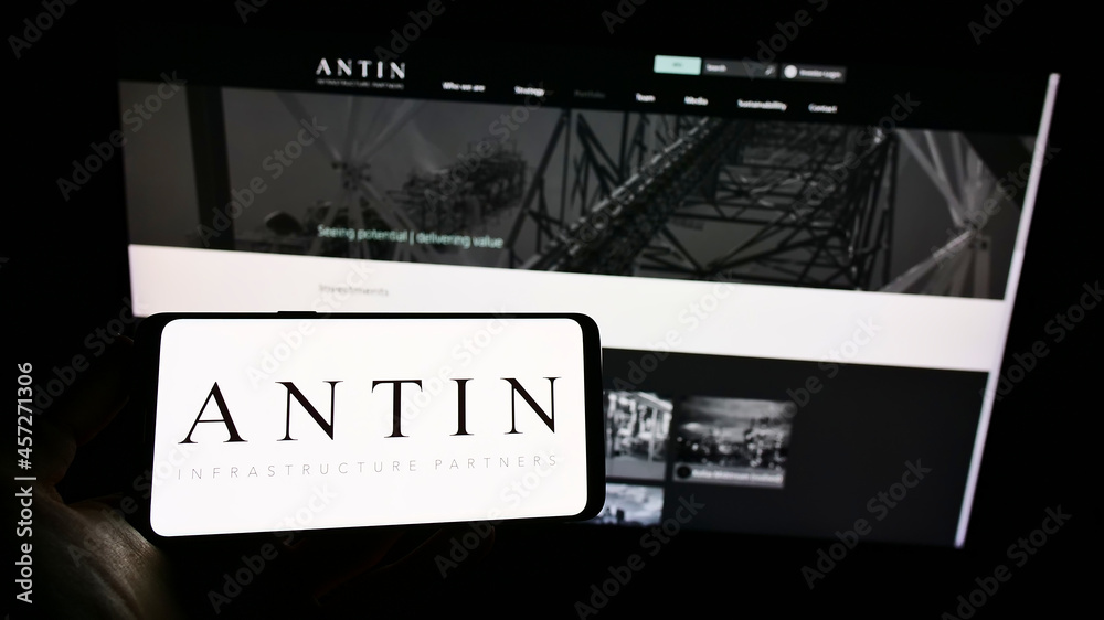 STUTTGART, GERMANY - Sep 06, 2021: Person holding cellphone with logo ...