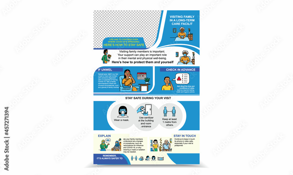 Download covid-19 awareness flyer design Free-vector file Stock Vector ...