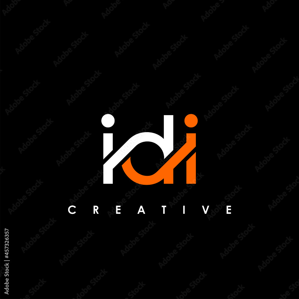 IDI Letter Initial Logo Design Template Vector Illustration Stock ...