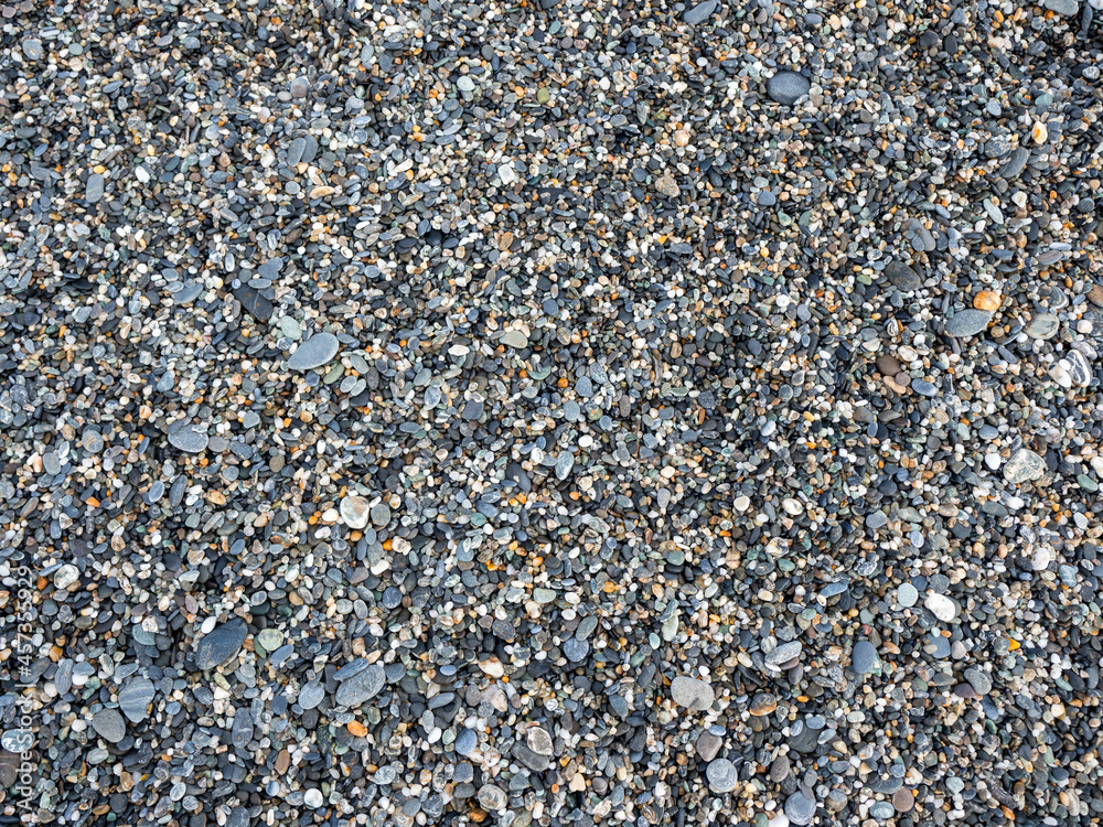 Small Rock Textured background. Seamless texture of gravel. crushed ...