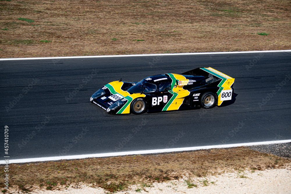 70s cars Toj SC206 classic endurance racing action on track Stock Photo ...