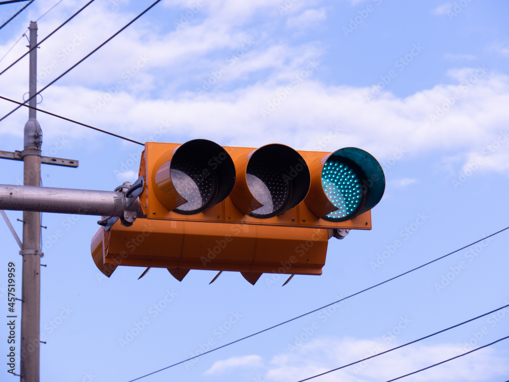Traffic light in school zone area in South Korea Stock Photo | Adobe Stock