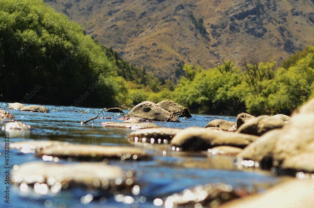 patagonia, sur, acuático, río, naturaleza, lago, paisaje, verano, cielo ...