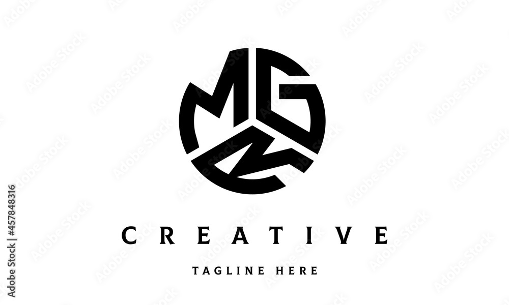 MGR creative circle shape three letter logo vector Stock Vector | Adobe ... MGR creative circle shape three letter logo vector Stock Vector | Adobe ...