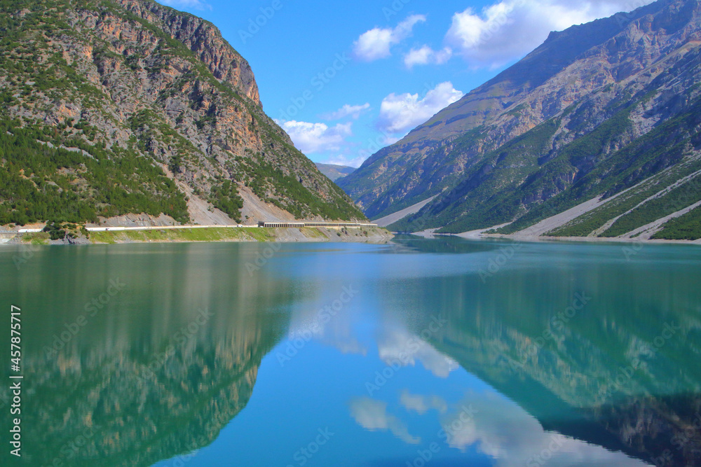 Lago di Livigno, Lake of Livigno Stock Photo | Adobe Stock