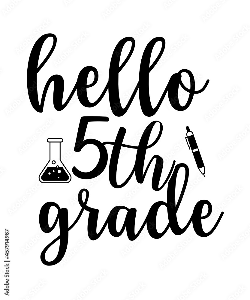 Back to school SVG bundle by Oxee, school SVG, kids school, Cut File ...