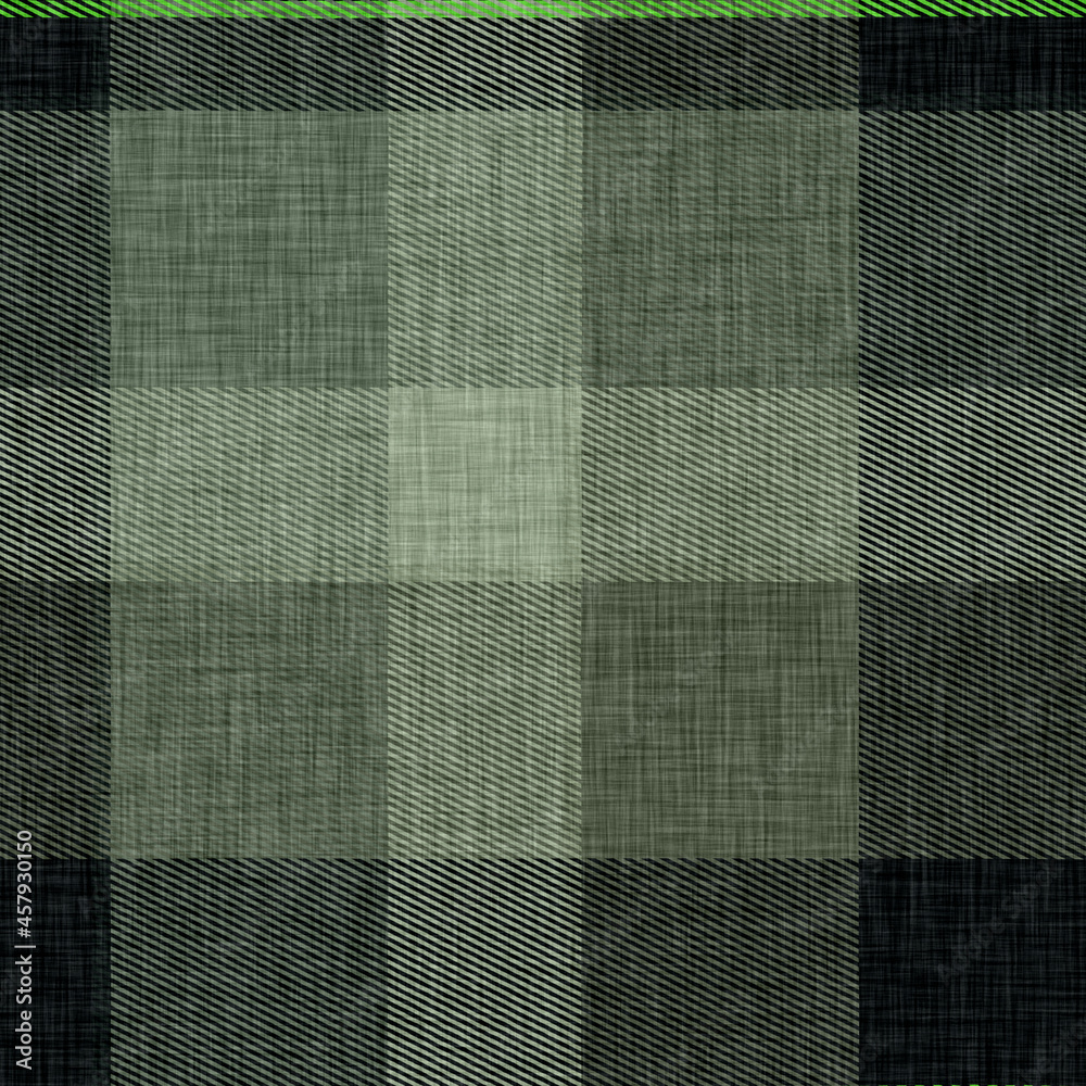 Traditional gingham plaid woven linen texture. Seamless winter style ...
