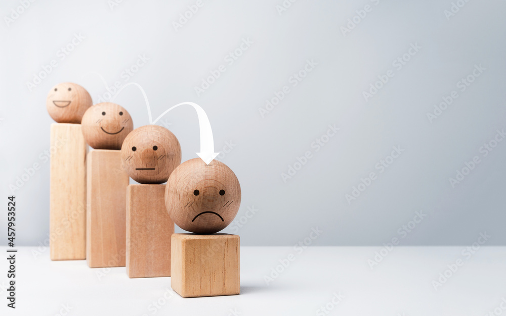 Satisfaction, the business failure, financial crisis, economy problem ...