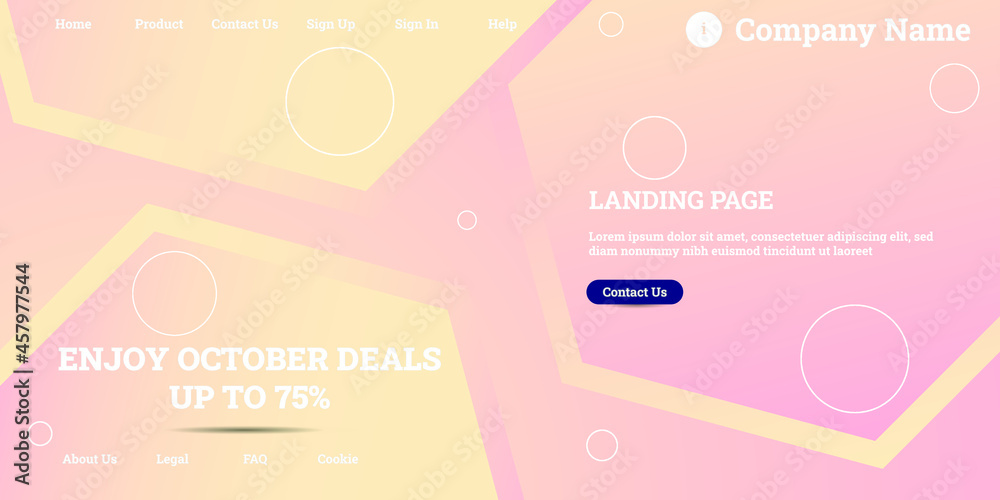 Editable abstract website background with attractive soft-pink gradient ...