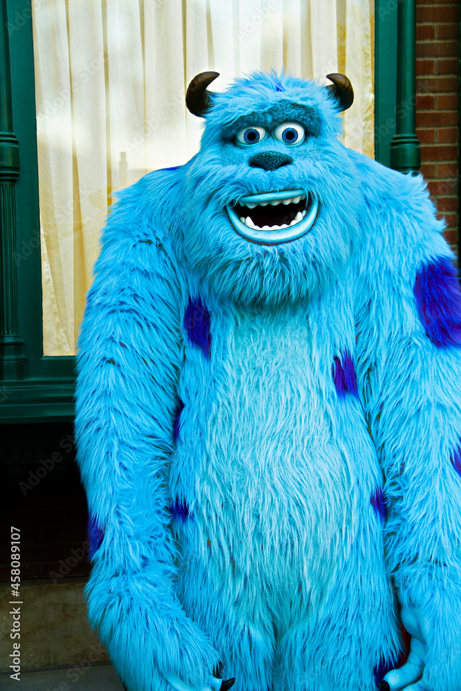 ANAHEIM,CA/USA - Nov 26,2010 : Monsters, Inc. character: James Phil ...
