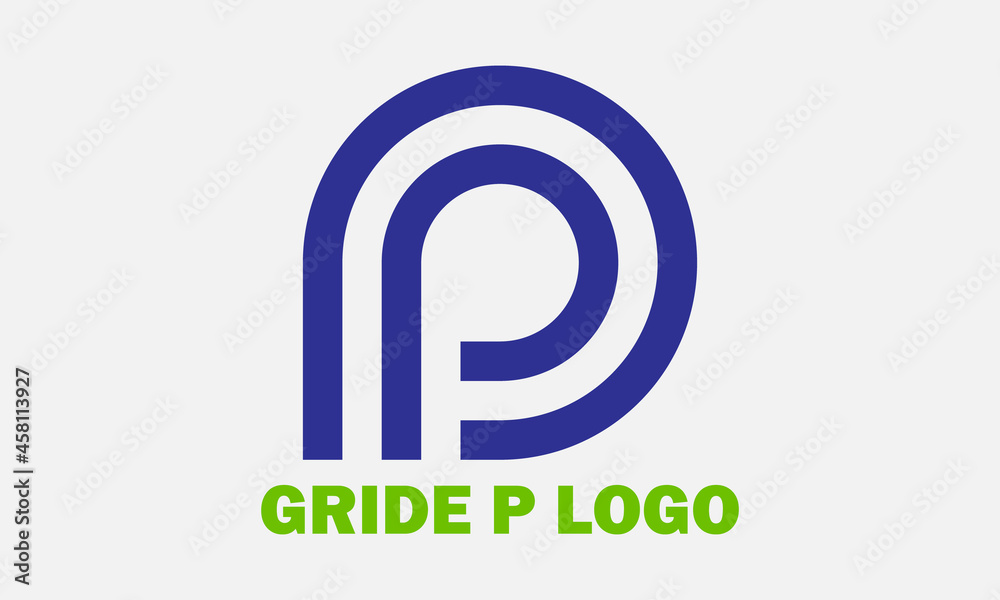 Litter logo, modern, creative, business , grid illustrator vector logo ...