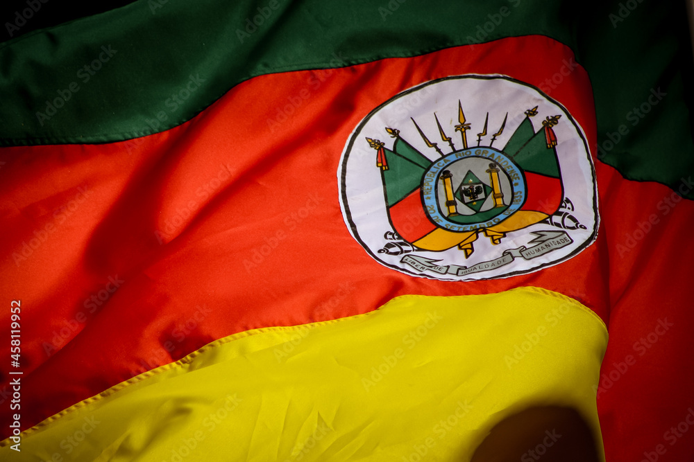 Foto de Bandeira do estado do Rio Grande do Sul (flag) do Stock | Adobe ...