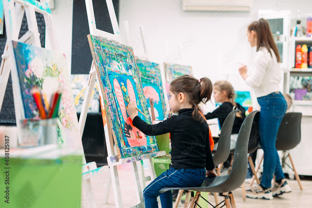Group drawing class in the School of Art. Stock Photo | Adobe Stock