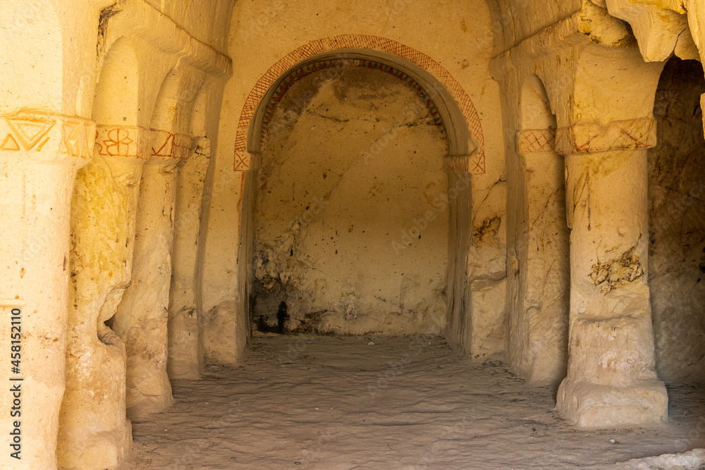 Church patterns, wall patterns found in an old church, old church in ...