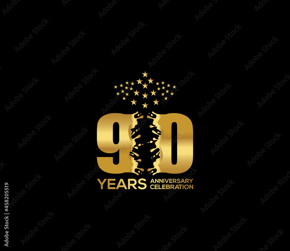 Celebration of Festivals Days 90 Year Anniversary, Invitations, Party ...