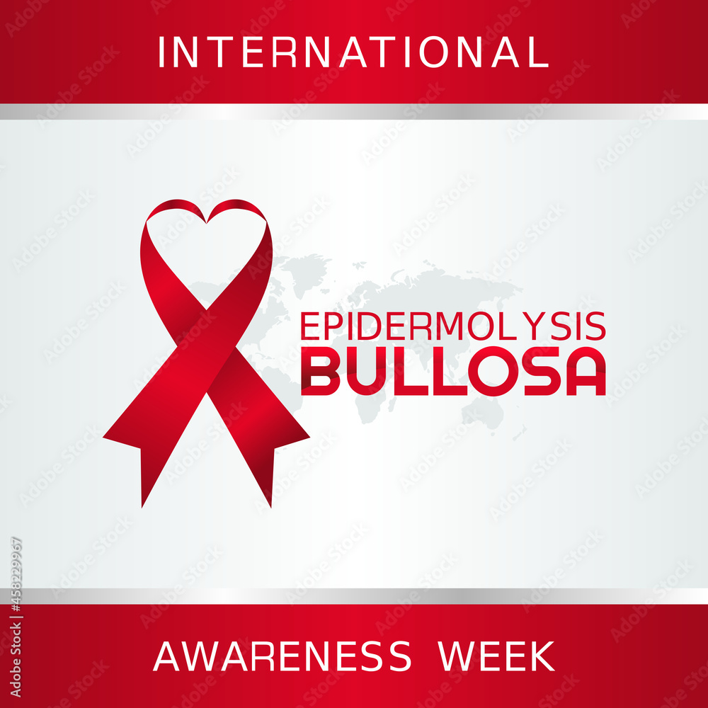 vector graphic of international epidermolysis bullosa awareness week ...