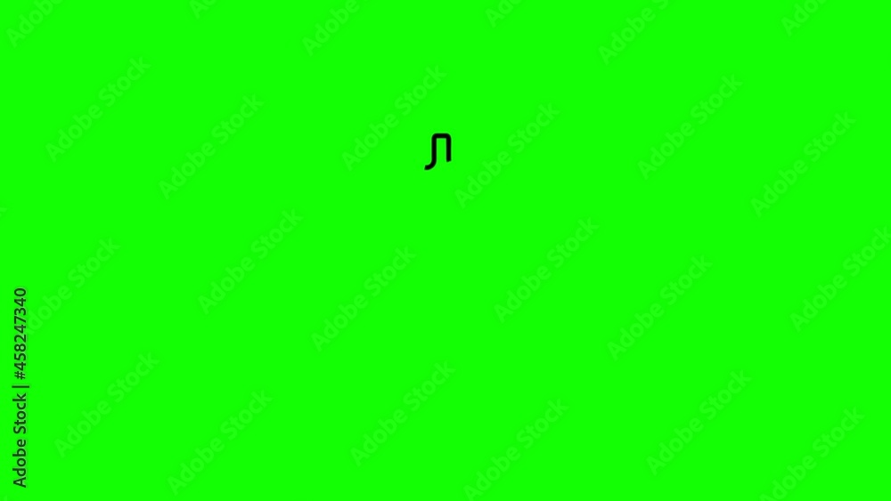 Vidéo Stock Tomato line icon animation on the green screen background ...