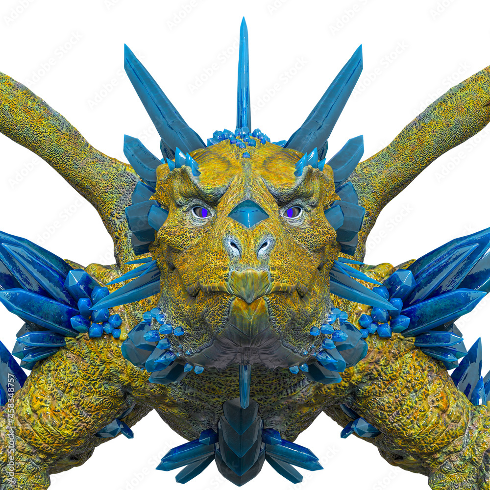 dragon id profile picture Stock Illustration | Adobe Stock