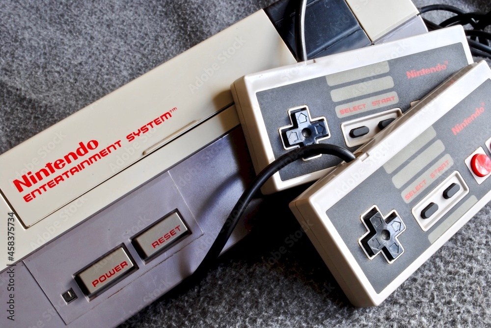The Nintendo Entertainment System (NES), an 8-bit third-generation home ...