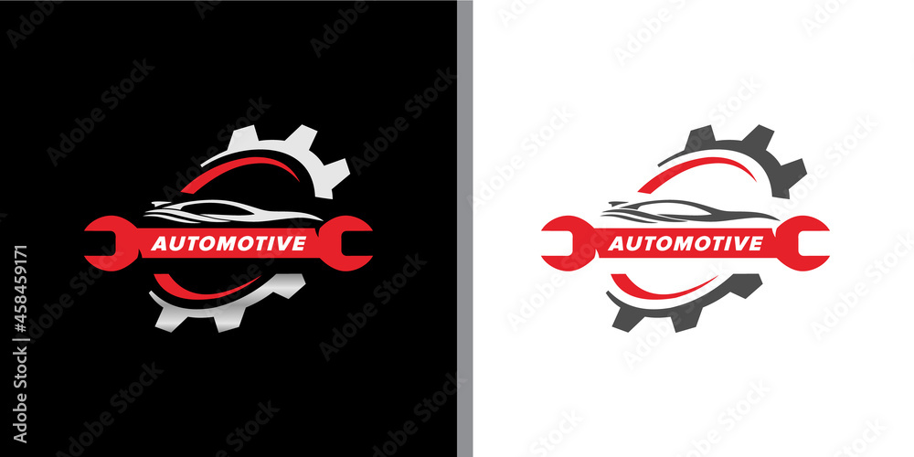 modern and elegant automotive logo set Stock Vector | Adobe Stock