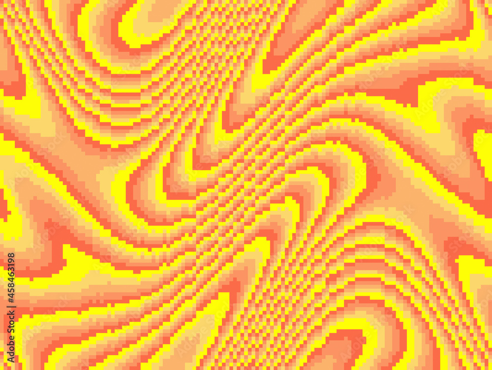 Stock-illustrationen seamless abstract wave pattern of various shapes ...