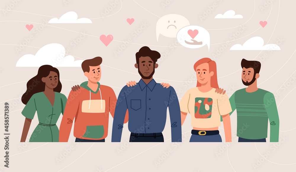 Friends are trying to help in friend's relationship crisis with ...