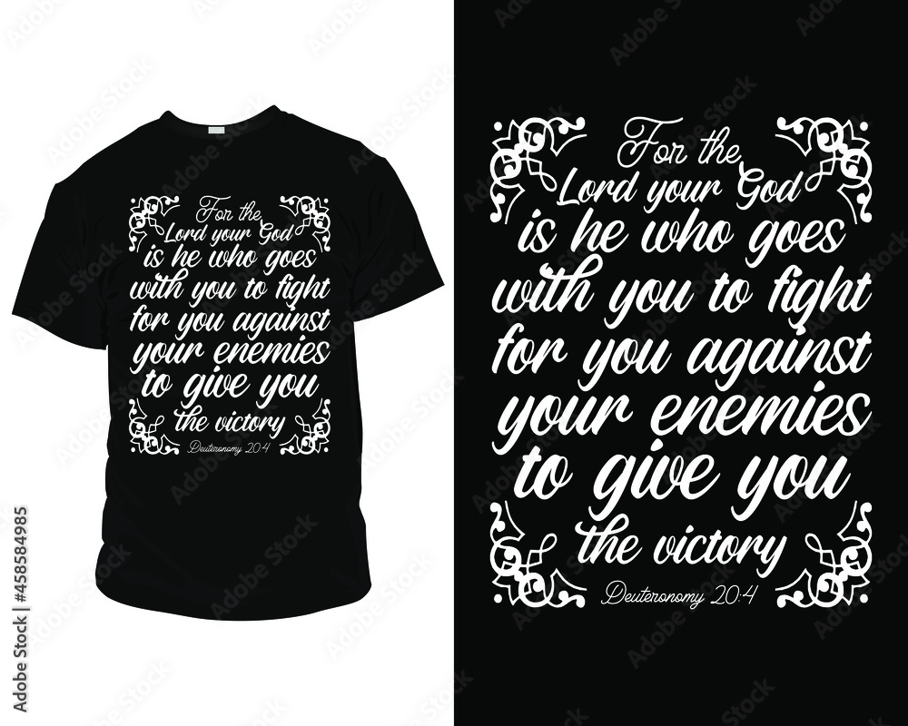Bible verse t shirt design, online, bible verse t-shirt ideas, Stock ...