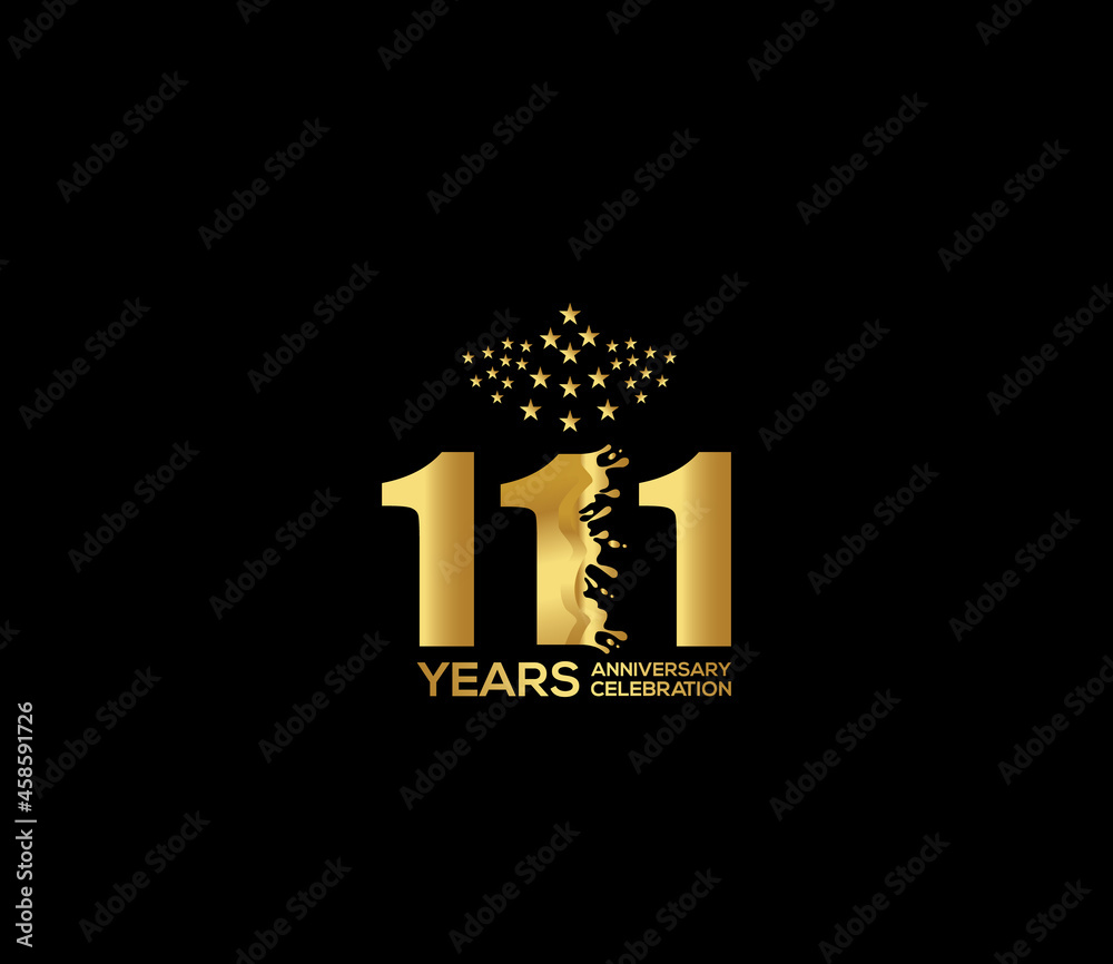 Celebration of Festivals Days 111 Year Anniversary, Invitations, Party ...