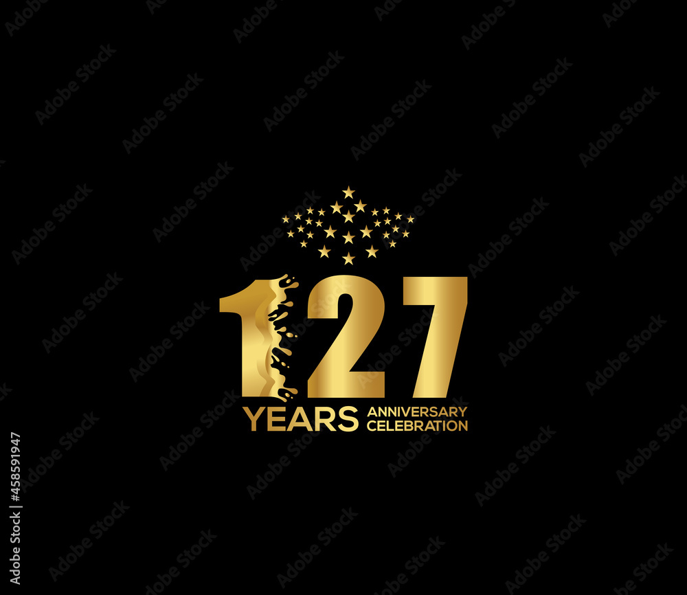 Celebration of Festivals Days 127 Year Anniversary, Invitations, Party ...