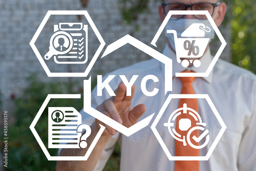 Business concept of KYC Know Your Customer. Stock Photo | Adobe Stock
