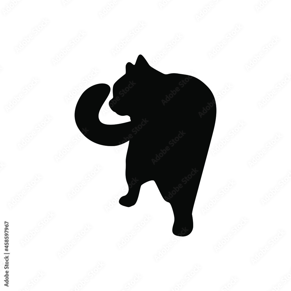 Cat icon vector. pet illustration sign. tomcat symbol. animal logo ...