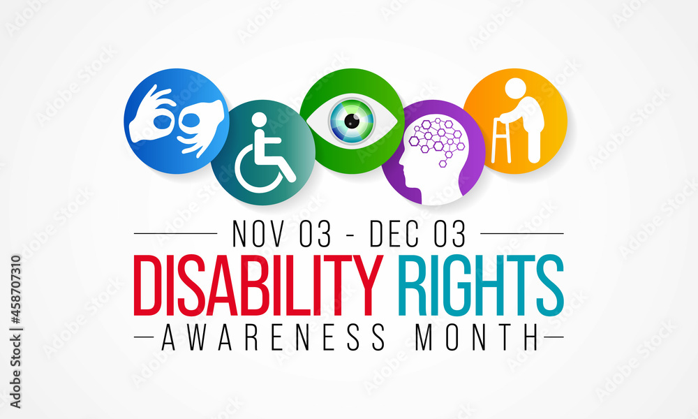 Disability Rights awareness month is observed every year from November ...
