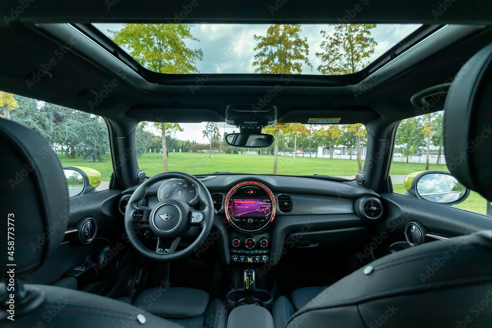 Mini Cooper SE is an all-electric version of the Mini. It has unique ...