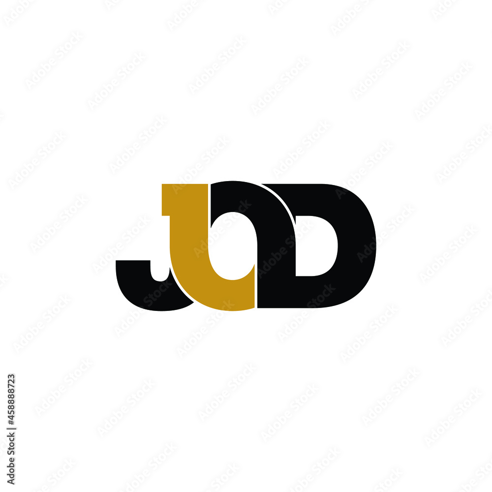 JOD letter monogram logo design vector Stock Vector | Adobe Stock
