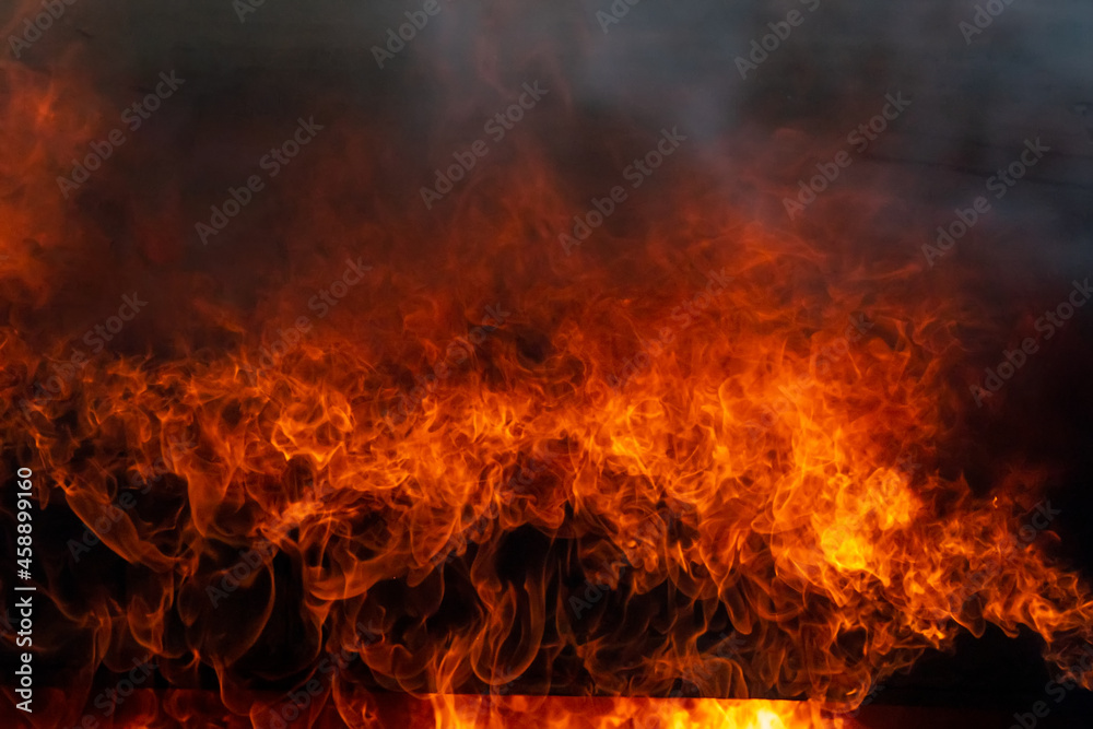 Flame of fire,Abstract blaze fire flame texture for banner background ...