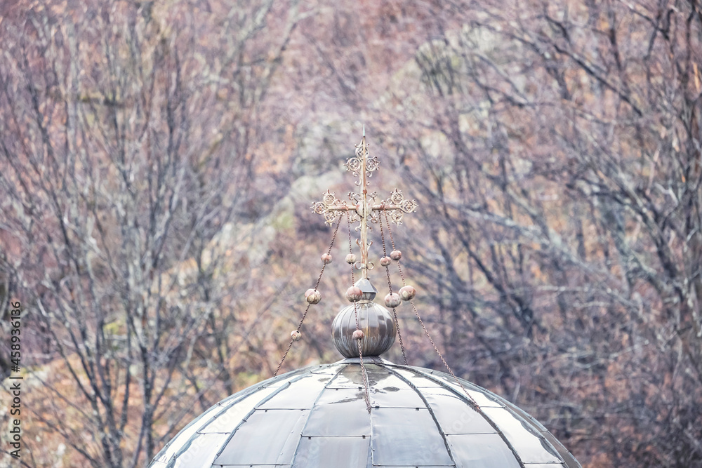 Stanisoara monastery called Nucet, situated at the foot of massive ...