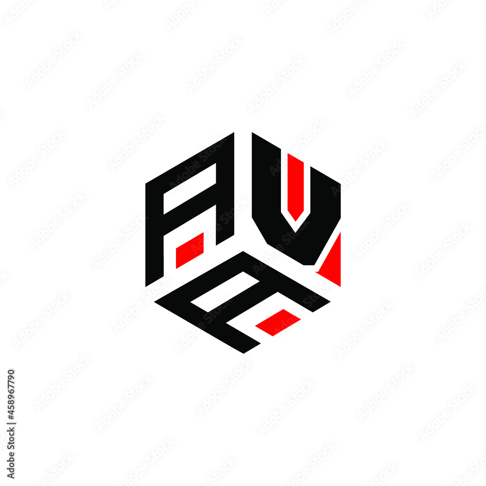 AAV letter logo abstract design. AAV unique design, AAV letter logo ...