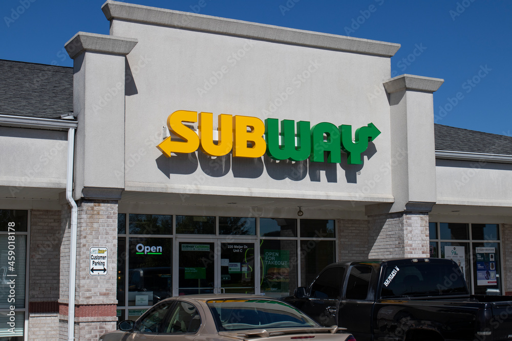 Subway restaurant. Subway is the largest single brand restaurant chain ...