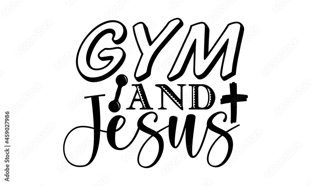 Gym and jesus SVG, Workout SVG Bundle, Gym Motivation Svg, Gym Quotes ...