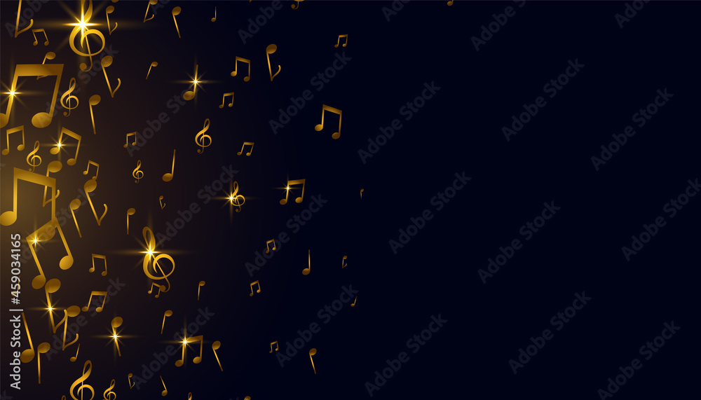 golden music notes background design Stock Vector | Adobe Stock golden music notes background design Stock Vector | Adobe Stock