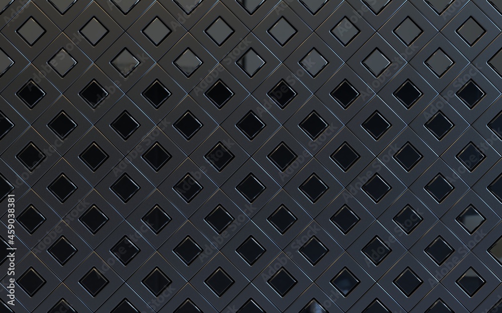 Seamless geometric pattern with realistic render template for ...