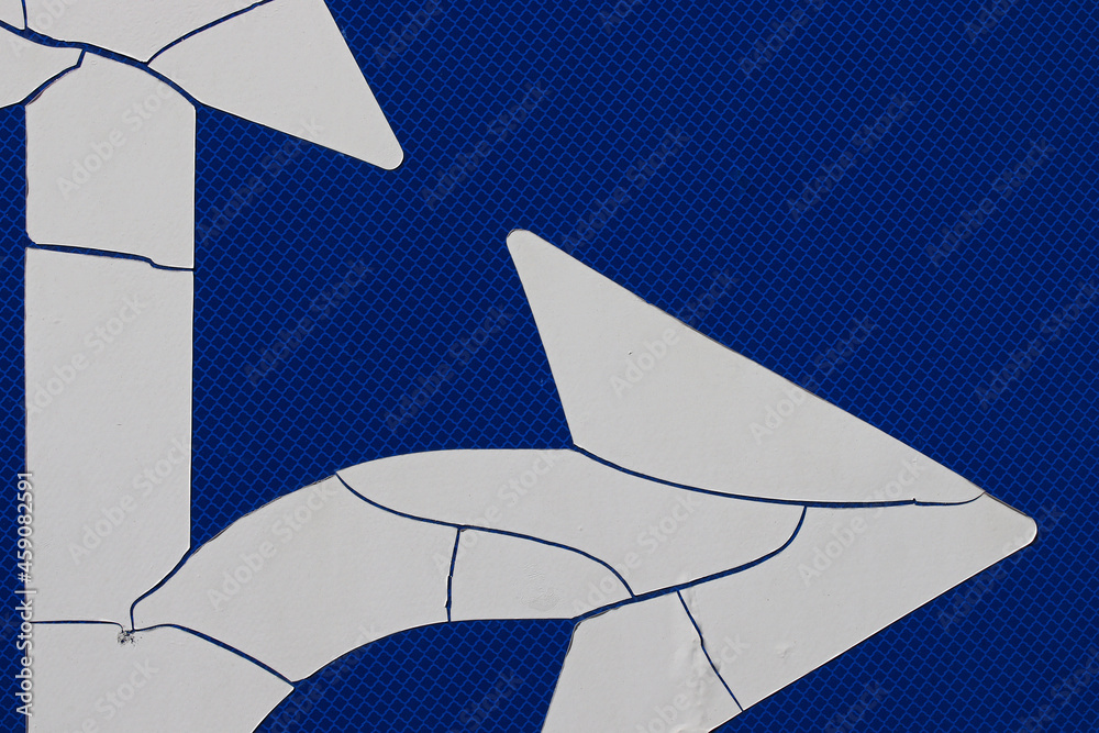 traffic sign background with arrows Stock Photo | Adobe Stock