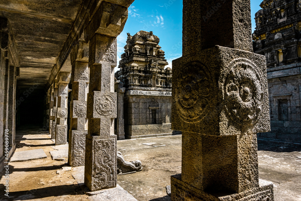 The Venkataramana Temple of Gingee or Senji in Tamil Nadu, India. It ...