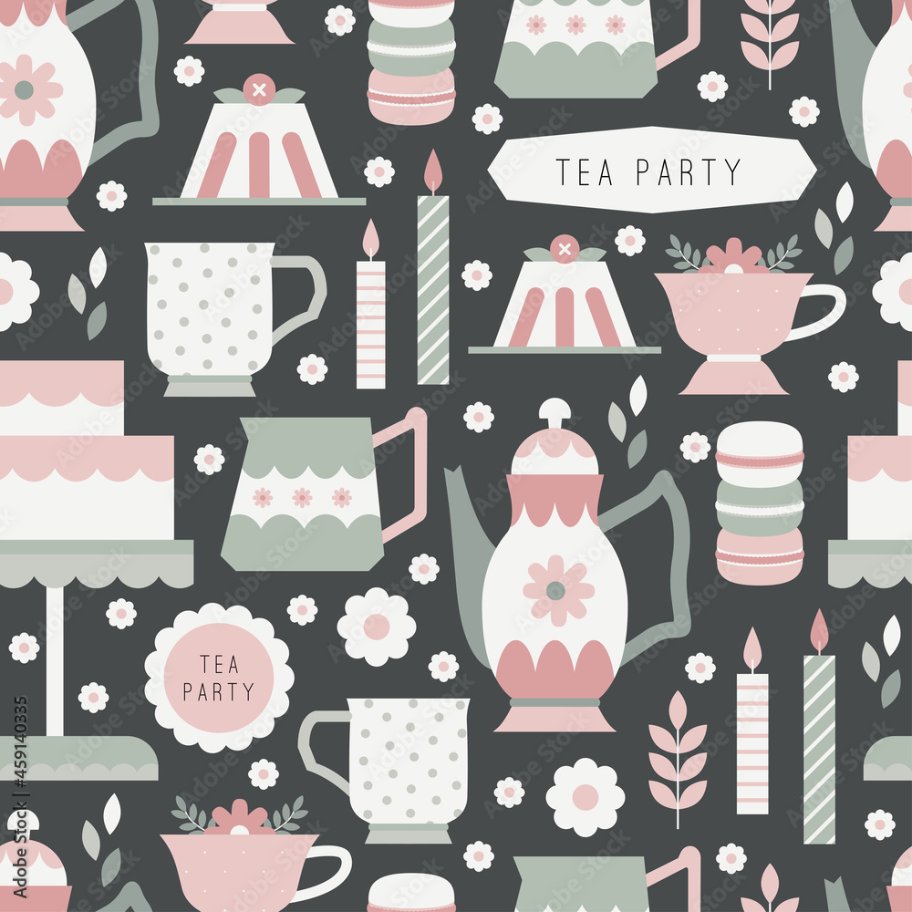 Victorian Tea Party Background