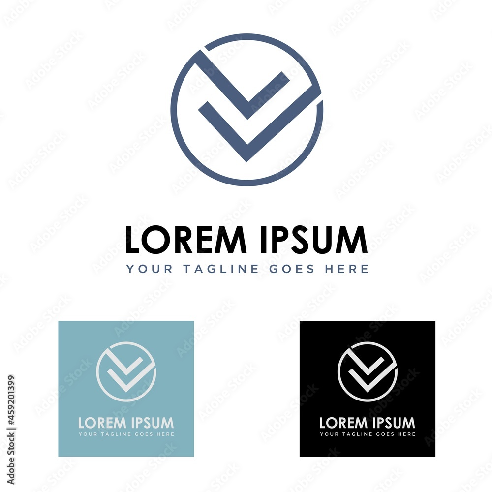 Simple and unique Line art double letter L or LL font in flip image ...