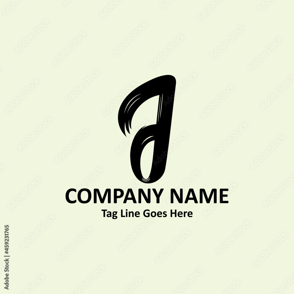 Unique logo design letter J on black background, Logo Design J Letter ...